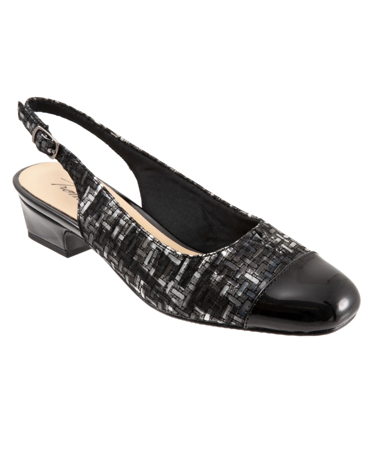 Click here for Trotters Dea Pump - Black multi prices
