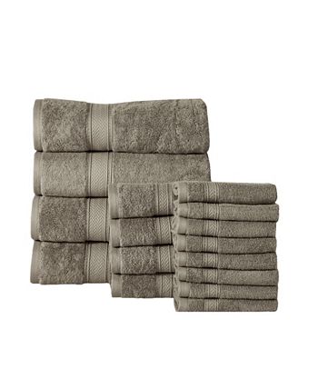 Addy Home Fashions Soft and Absorbent Spa Quality Towel Set - 16 Piece ...