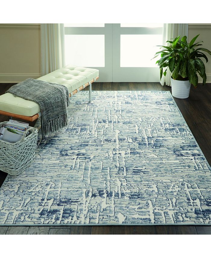 Long Street Looms City Cool CIT01 Ivory 5'3" x 7'3" Area Rug - Macy's