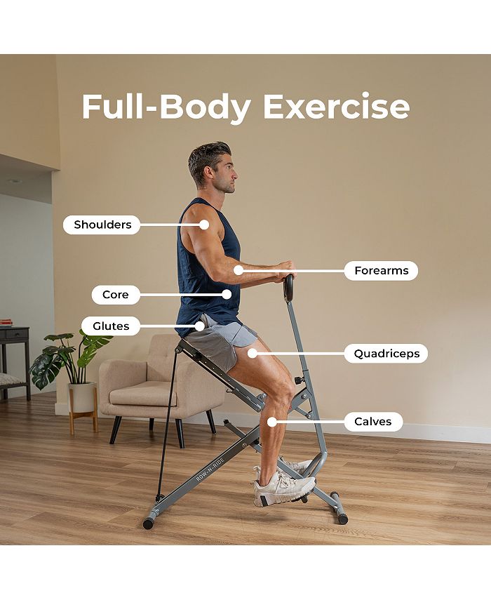 Sunny Health & Fitness Upright Row-N-Ride Exerciser - Macy's