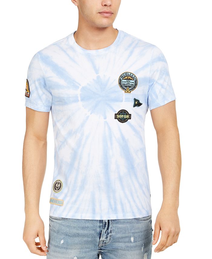 GUESS Men's Washed Out Graphic Patch T-Shirt - Macy's