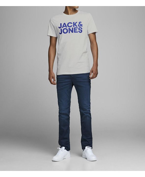 Jack & Jones Men's Logo Tee Shirt & Reviews - T-Shirts - Men - Macy's