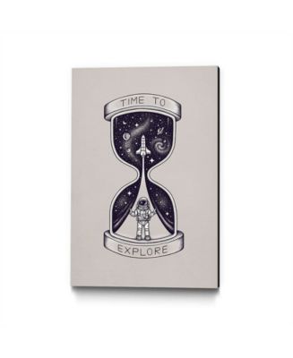 Eyes On Walls Enkel Dika Time To Explore Museum Mounted Canvas 20" x 30 ...