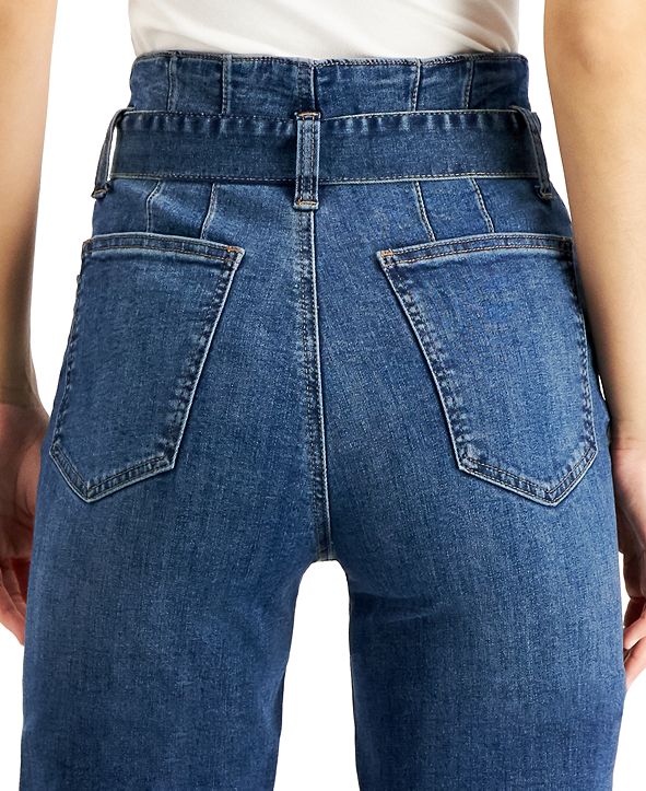 Numero Exposed-Button Wide-Leg Jeans & Reviews - Jeans - Women - Macy's