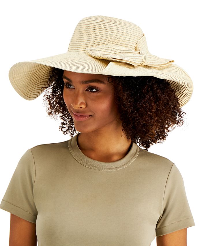 INC International Concepts INC Oversized-Bow Floppy Hat, Created for ...