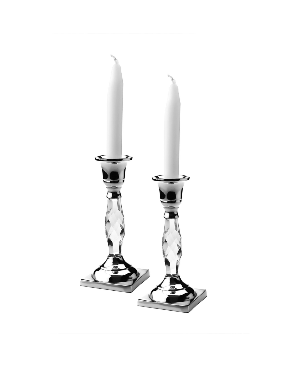 Click here for Classic Touch Candle Holder with Crystal Glass Bas... prices