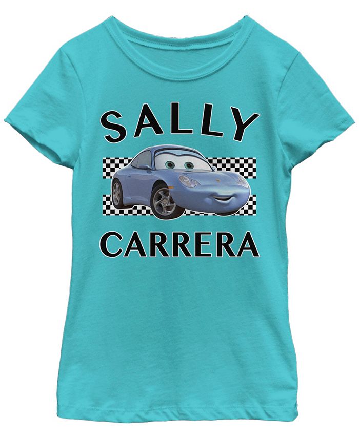 Fifth Sun Big Girls Cars-Cars 2 Sally Carrera Short Sleeve T-shirt - Macy's