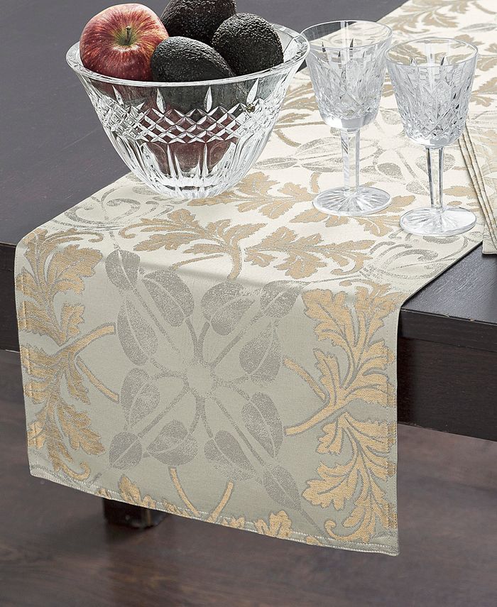 Waterford Octavia 14" x 90" Tablerunner - Macy's