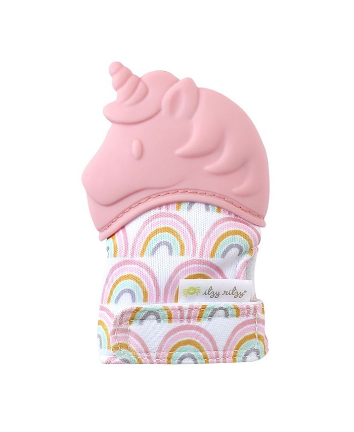 Itzy Ritzy Silicone Teething Mitt - Macy's