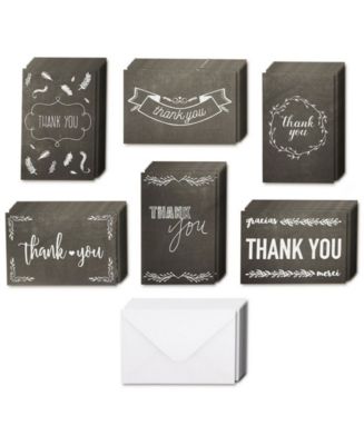 Best Paper Greetings 144 Thank You Cards Box Set Variety Pack with ...