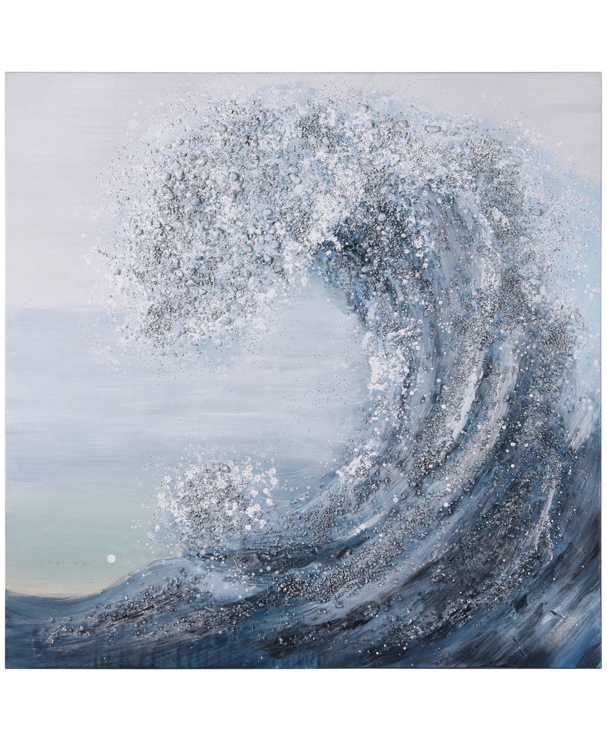 Click here for Empire Art Direct Crystal Wave Textured Metallic H... prices