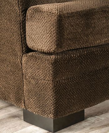 Furniture of America Korona Upholstered Sofa - Macy's