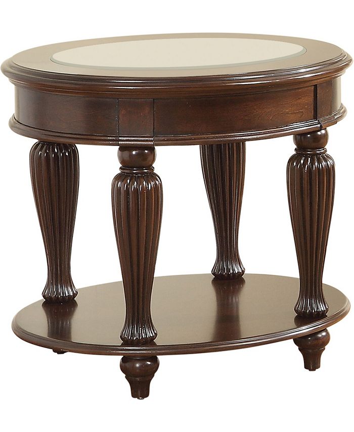 Furniture of America Artemis Round End Table - Macy's