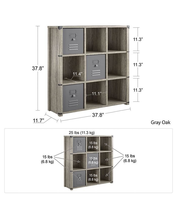 Little Seeds Nova 9 Cube Storage Bookcase - Macy's