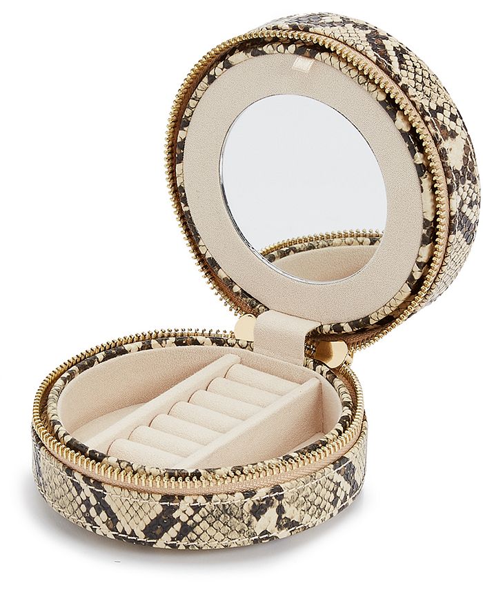 Wolf Designs Round Zip Jewelry Case & Reviews - All Fine Jewelry ...