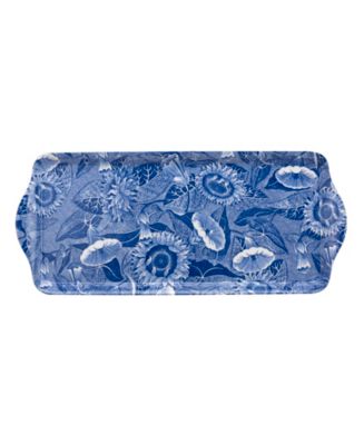 Portmeirion Blue Room Sunflower Melamine Tray - Macy's
