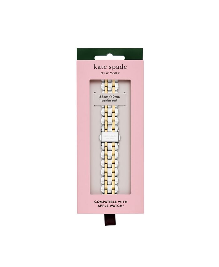 kate spade new york Two-Tone Stainless Steel 38, 40mm bracelet band for ...