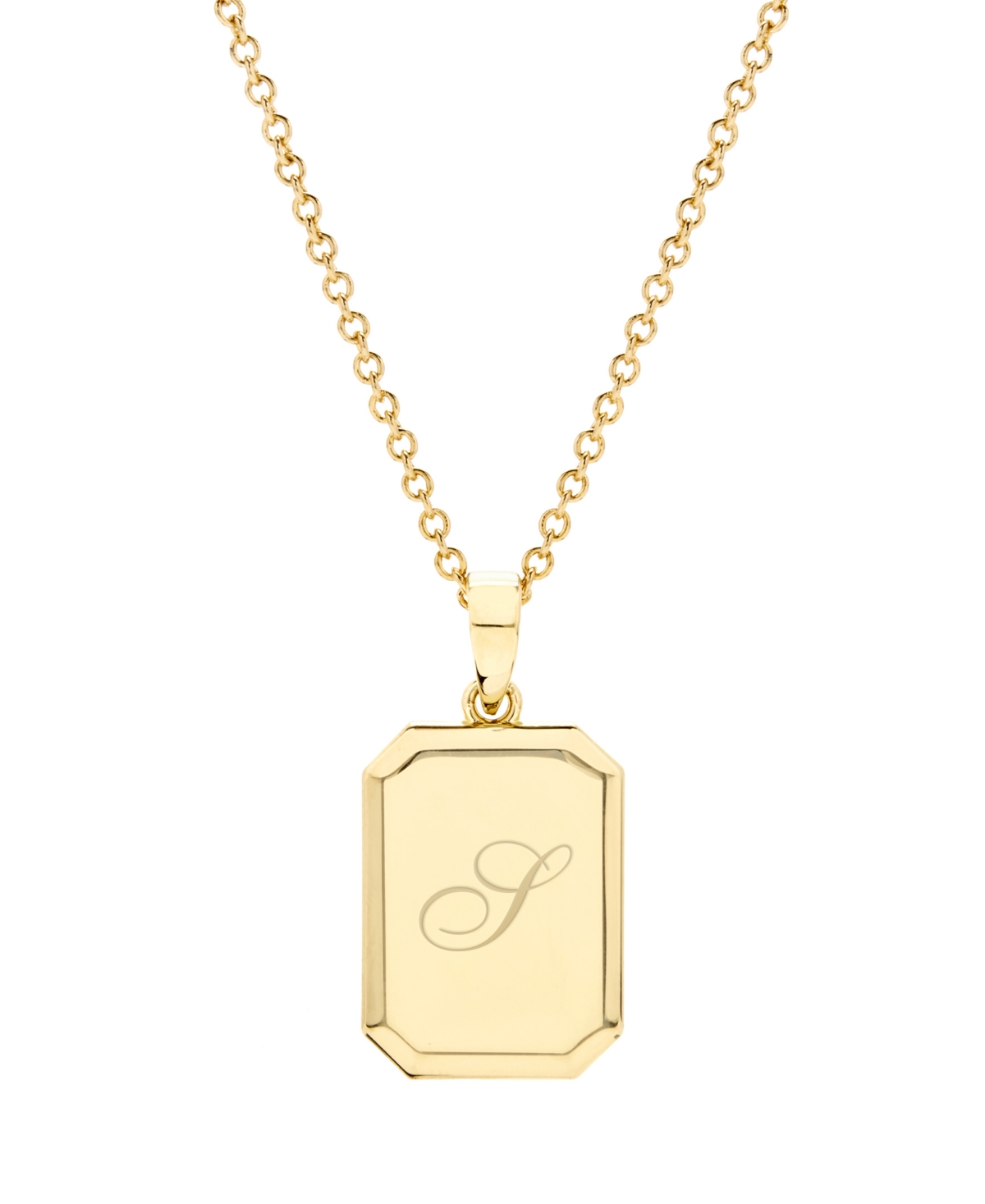 Click here for brook & york Willow Initial Pendant - Gold S prices