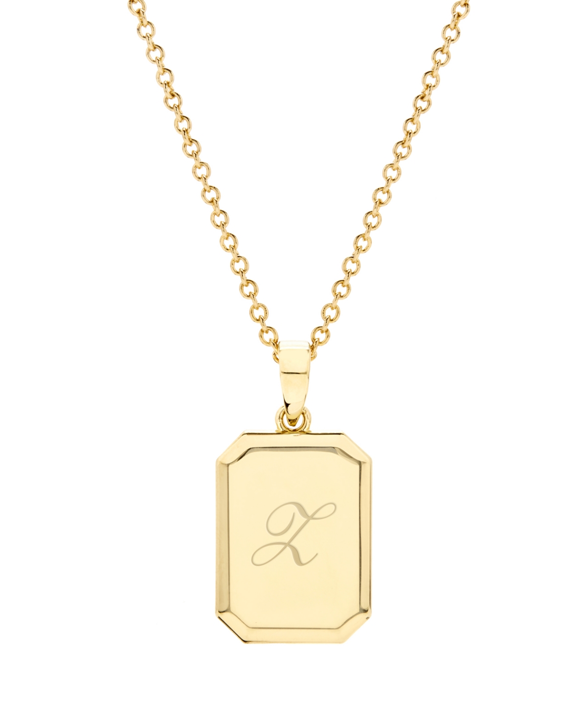 Click here for brook & york Willow Initial Pendant - Gold Z prices