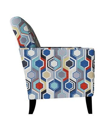 Handy Living Adrian Flared Arm Chair & Reviews - Furniture - Macy's