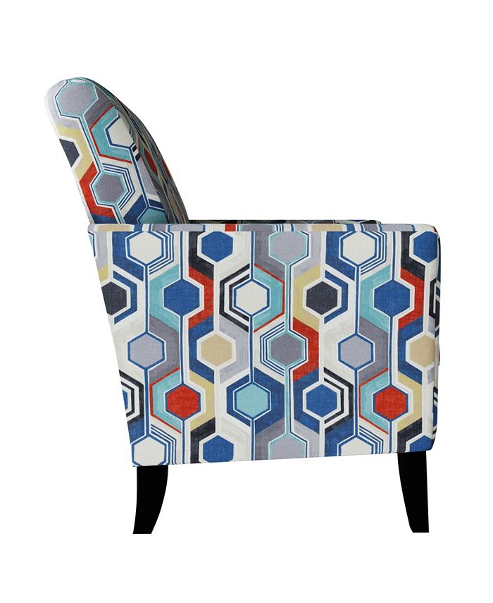 Handy Living Adrian Flared Arm Chair & Reviews - Furniture - Macy's