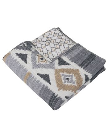 Levtex Santa Fe Reversible Quilted Throw, 50" x 60" - Macy's
