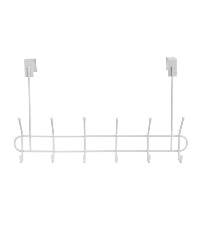 Spectrum Over The Door 6-Double Hook Rack - Macy's