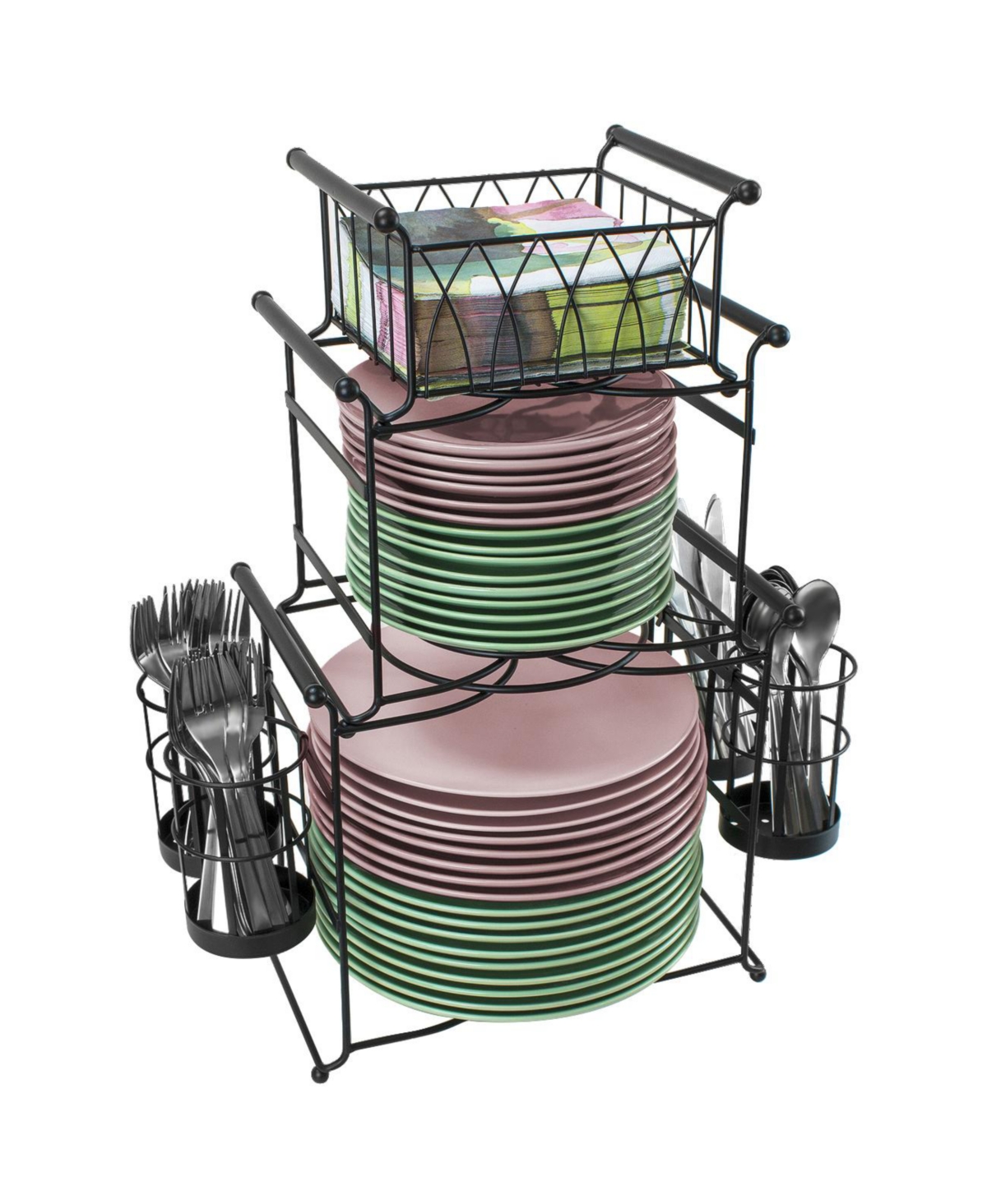 Click here for Sorbus Buffet Caddy  Set of 7 - Black prices