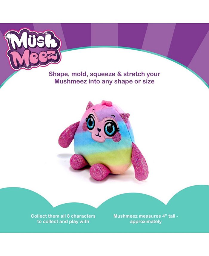 First and Main Mushmeez Squeezy, Squishy, Moldable Plush, Stuffed ...