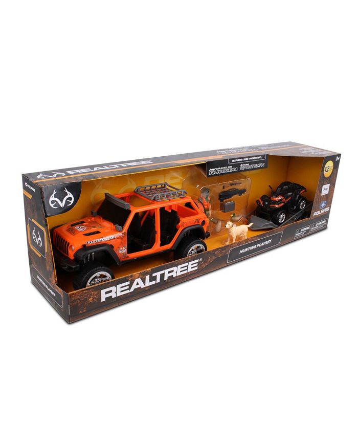 NKOK Realtree 1-18 Scale 12-Piece Jeep Wrangler Polaris Sportsman Duck ...