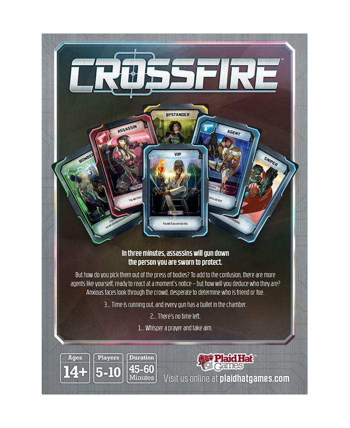 MasterPieces Puzzles Asmodee Editions Crossfire Strategy Board Game ...