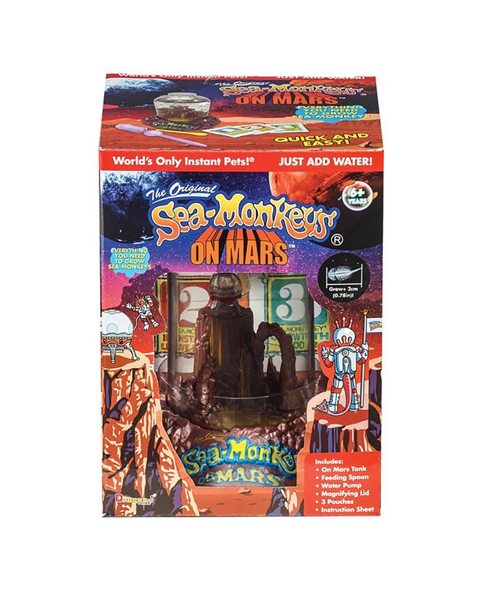 Sea Monkey's The Original Sea-Monkeys On Mars Kit - Everything You Need ...