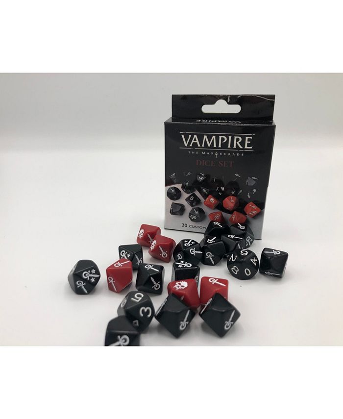 MasterPieces Puzzles Modiphius Vampire- The Masquerade Dice Set 20 ...