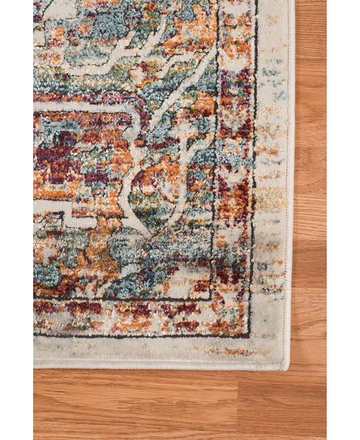 Amer Rugs Xavier XAV-10 Ivory/Rust 2' x 3' Area Rug - Macy's