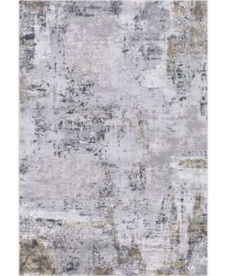 Amer Rugs Hamilton HAM-5 Gray/ Gold 5'3" x 7'6" Area Rug - Macy's
