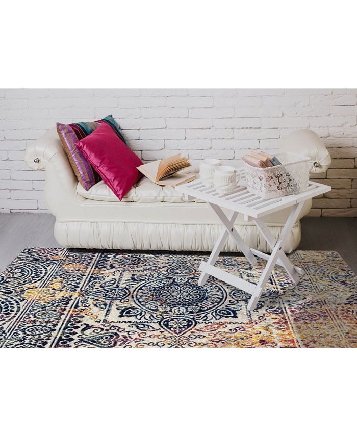 Amer Rugs Manhattan MAN-43 Multi 5'3" x 7'6" Area Rug - Macy's