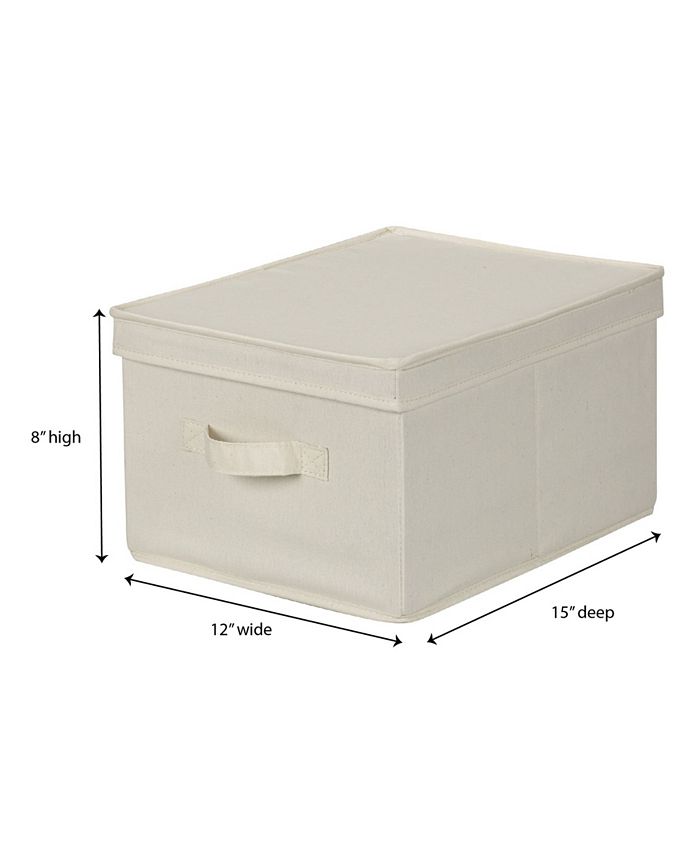 Household Essentials Large Storage Box - Macy's