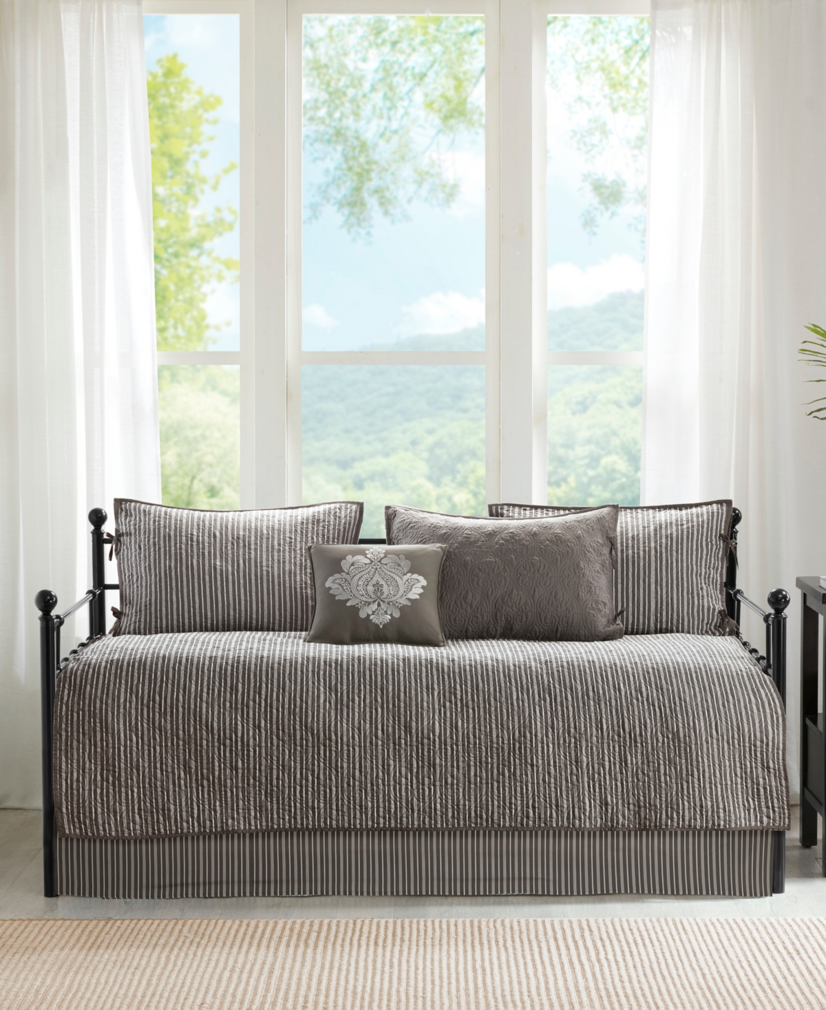 Click here for Madison Park Quebec Reversible 6-Pc. Quilt Set  Da... prices
