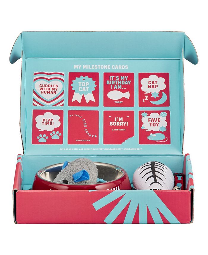Wild And Wolf Wild And Woofy Cat Starter Kit - Macy's