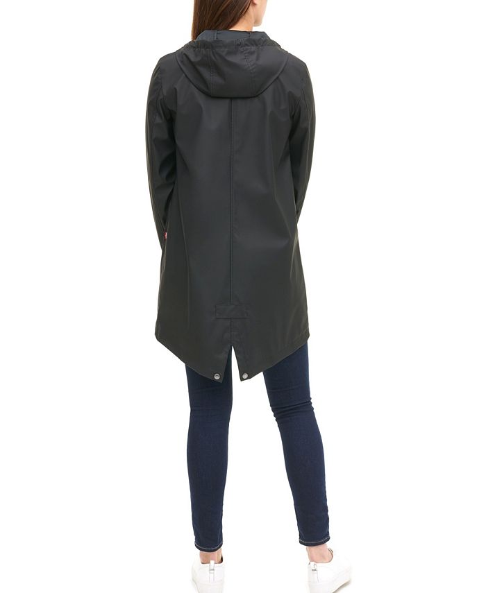 Levi's Midweight Rubberized Rain Fishtail Parka Jacket - Macy's