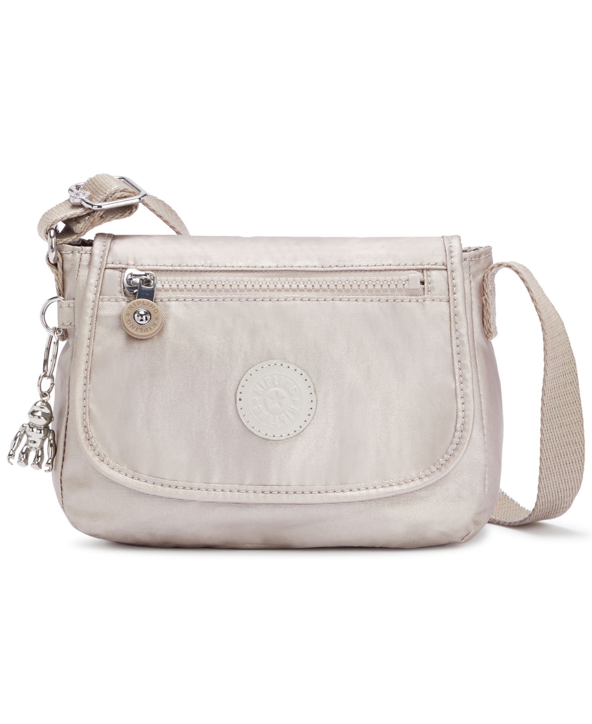 Click here for Kipling Sabian Mini Crossbody Bag - Metallic Glow prices