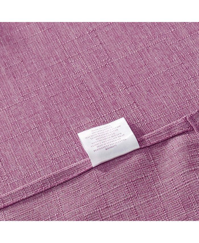 Violet Table Linens Solid Pattern Tablecloth - Macy's
