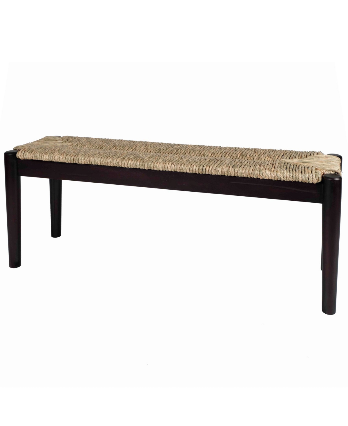 Click here for StyleCraft Indoor or Outdoor Seagrass Bench - Blac... prices