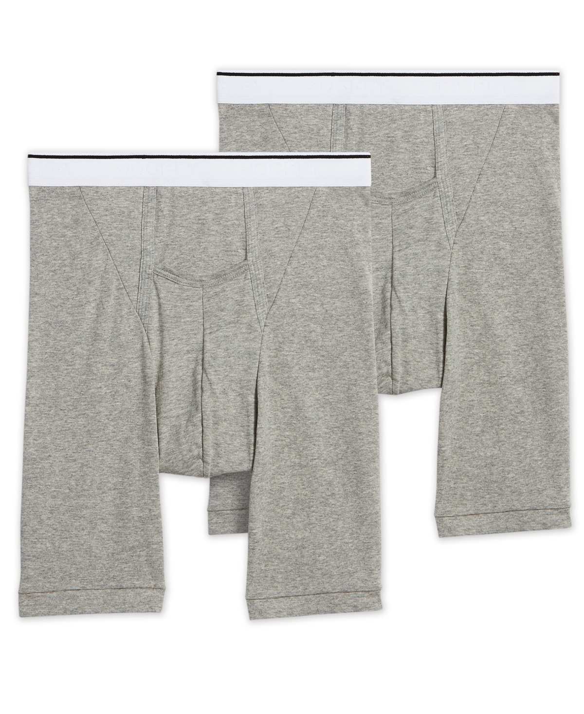 Click here for Mens 2-Pack Pouch Midway Boxer Briefs - Gray Heath... prices