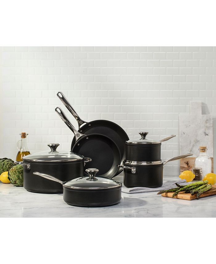 Le Creuset Toughened Nonstick Pro 10-Pc. Cookware Set - Macy's