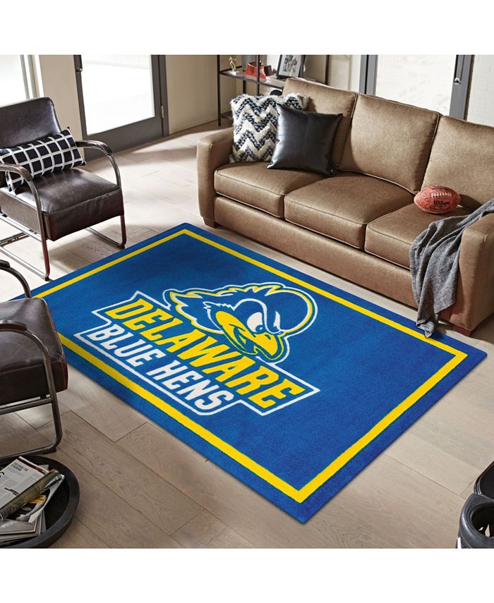 Luxury Sports Rugs Delaware Colde Blue 3'2" x 5'1" Area Rug - Macy's