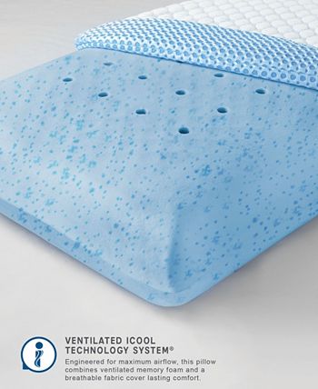 SensorPEDIC Super Cool Gel Infused Bed Pillow - Macy's