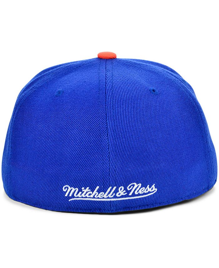 Mitchell & Ness New York Knicks Wool 2 Tone Fitted Cap - Macy's