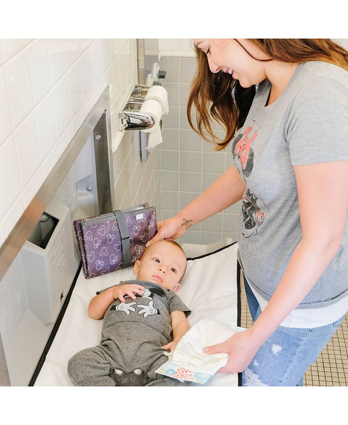 J L childress Disney Baby Full Body Changing Pad, Mickey Minnie - Macy's