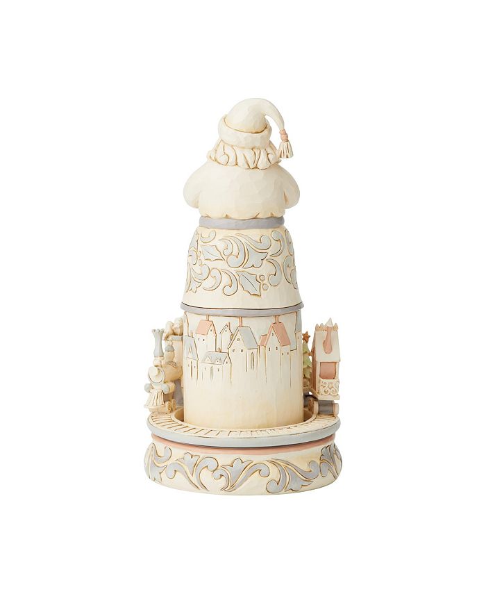 Jim Shore Woodland Santa Rotable Train - Macy's